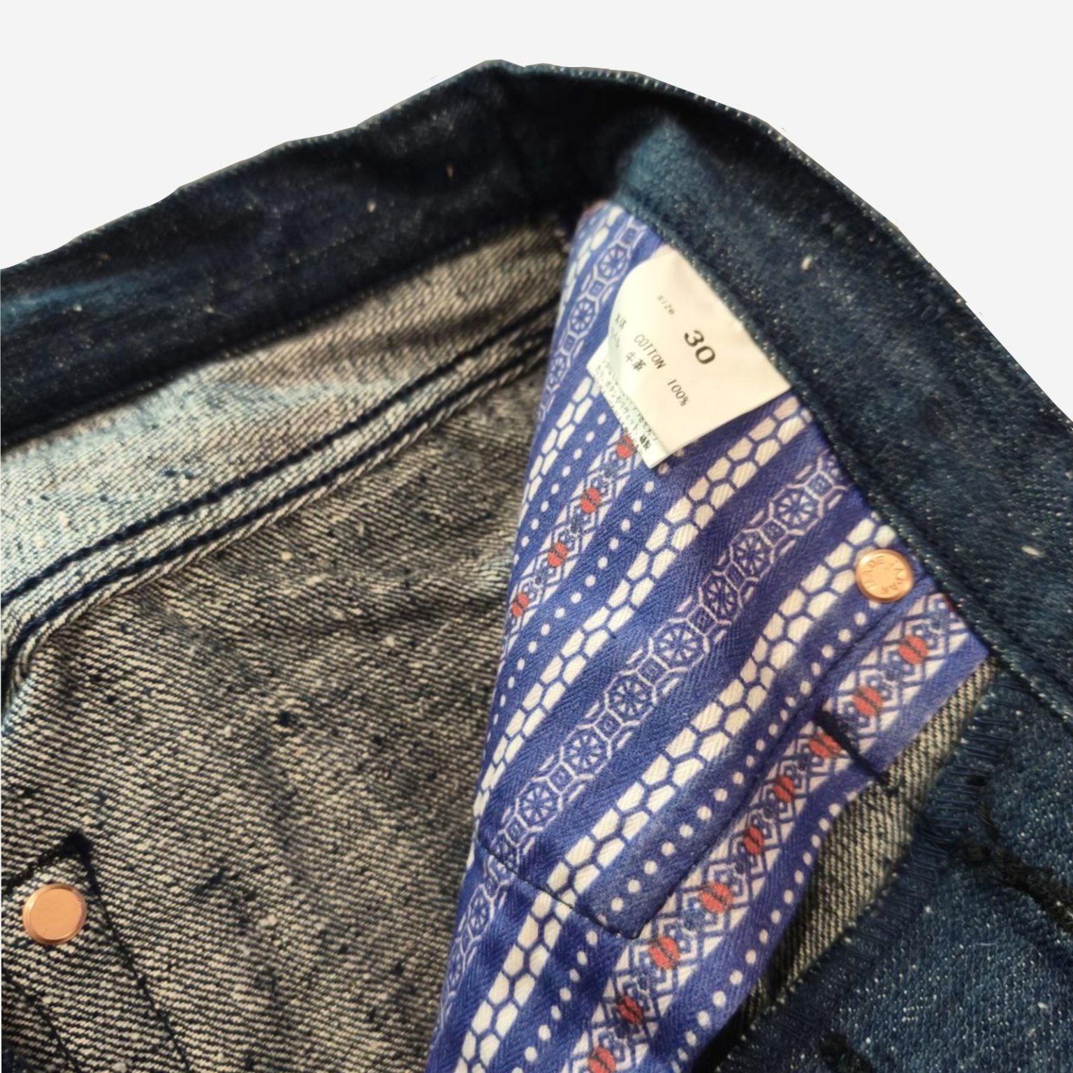 Graph Zero Natural Dyeing Jeans - Natural Indigo - THE DENIM STORE