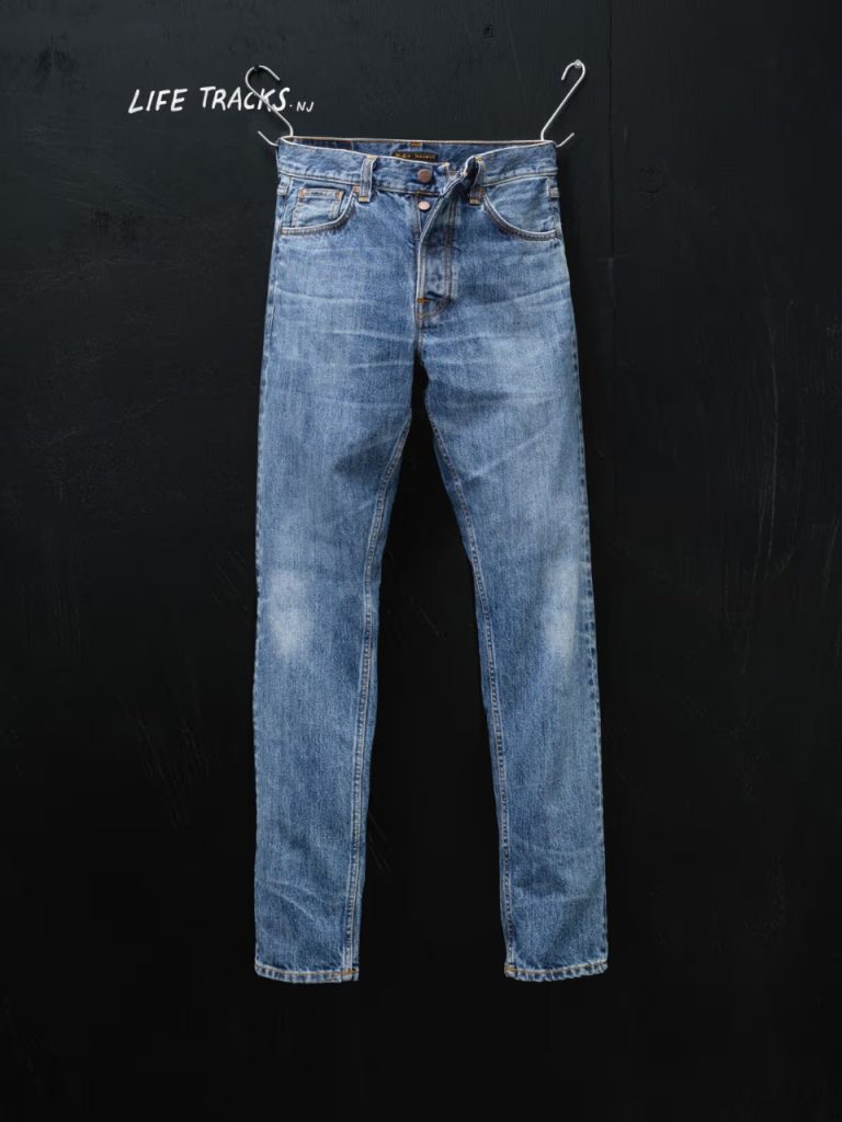 Nudie Jeans Co. Steady Eddie II Raw Tracks - THE DENIM STORE